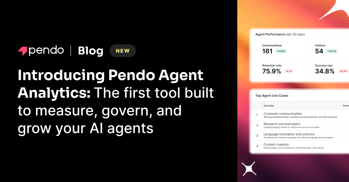 Introducing Pendo Agent Analytics: The first tool built to measure, govern, and grow your AI ...