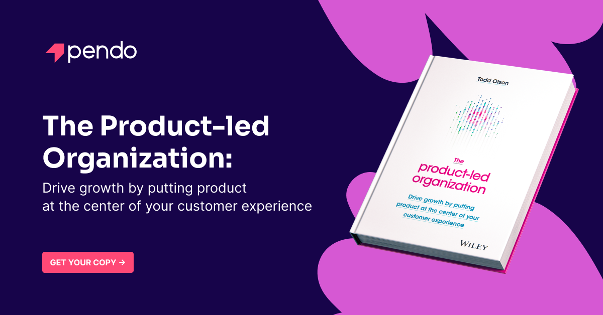 The Product-led Organization book | Product-led Hub | Pendo