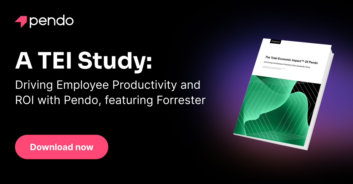 Study Reveals Pendo Customers Achieved 396% ROI By Improving Software ...